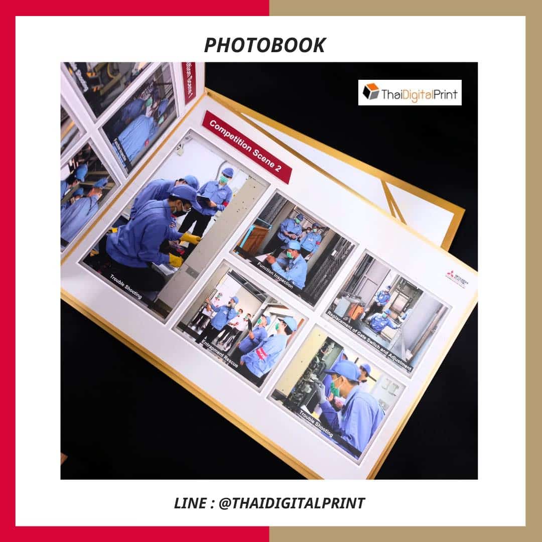 ผลงานพิมพ์ "PHOTOBOOK" - โรงพิมพ์ด่วน ThaiDigitalPrint